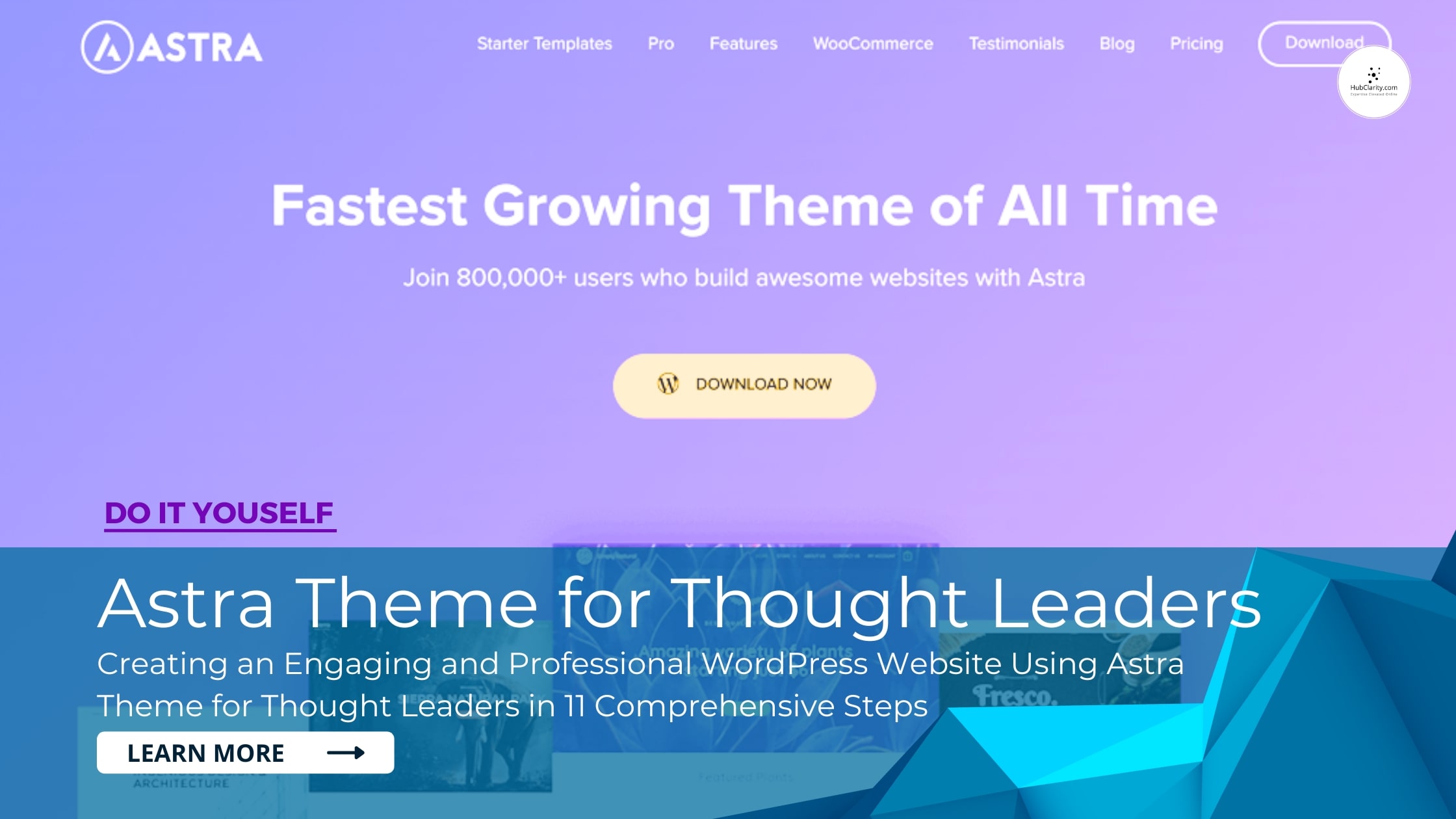 Astra Theme for Thought Leaders: Your Engaging WordPress Site